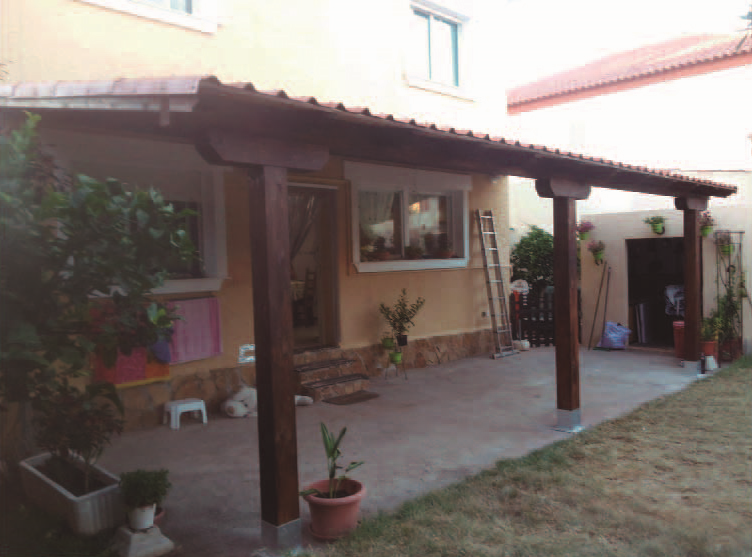Pergola de madera a medida – Pergola de madera a medida.